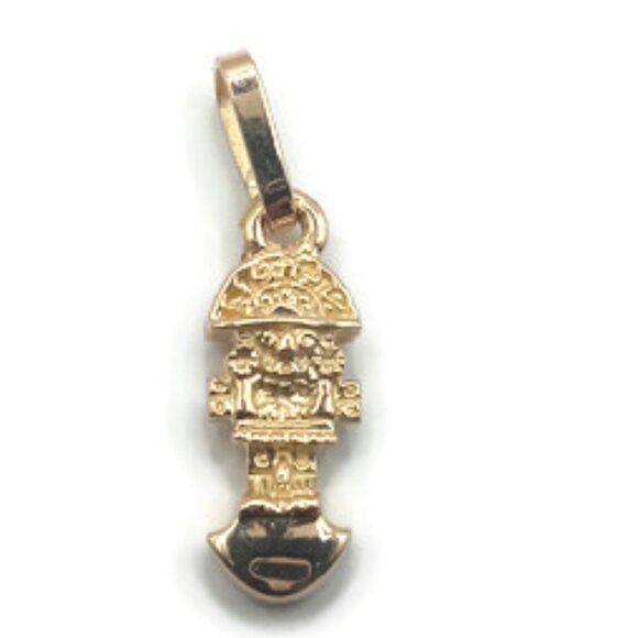 Jewelry | Unisex Peruvian Pendant In 18k Solid Gold Tumi | Poshmark